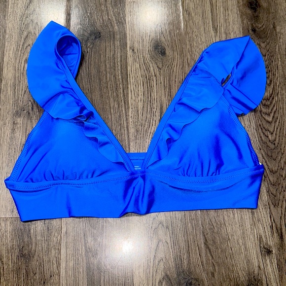 Aerie Swim New With Tags Bold Blue Triangle Swim Top Poshmark